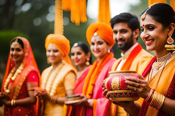 Haldi Ceremony Stock Photos, Images and Backgrounds for Free Download