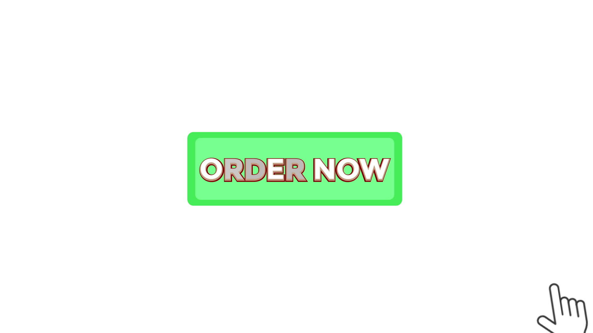 Order now web interface button clicked with mouse cursor, different ...