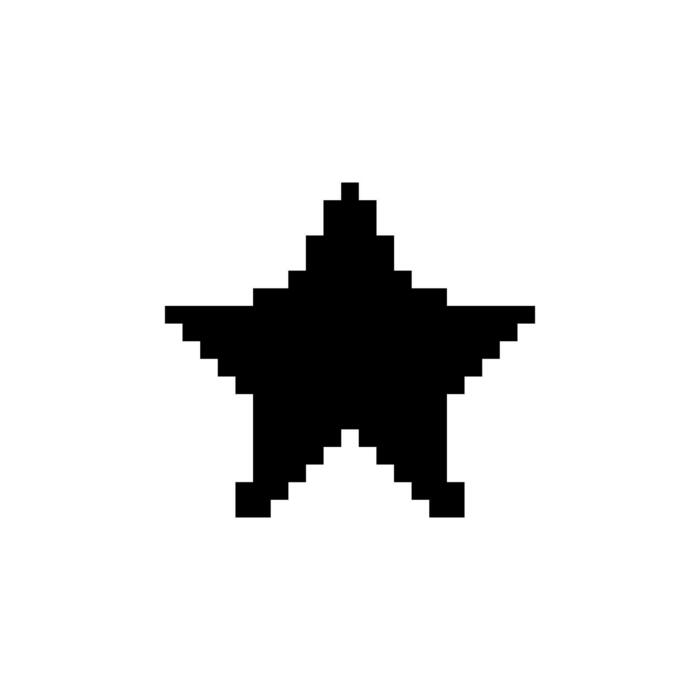 Pixelated Star Vector Art, Icons, and Graphics for Free Download