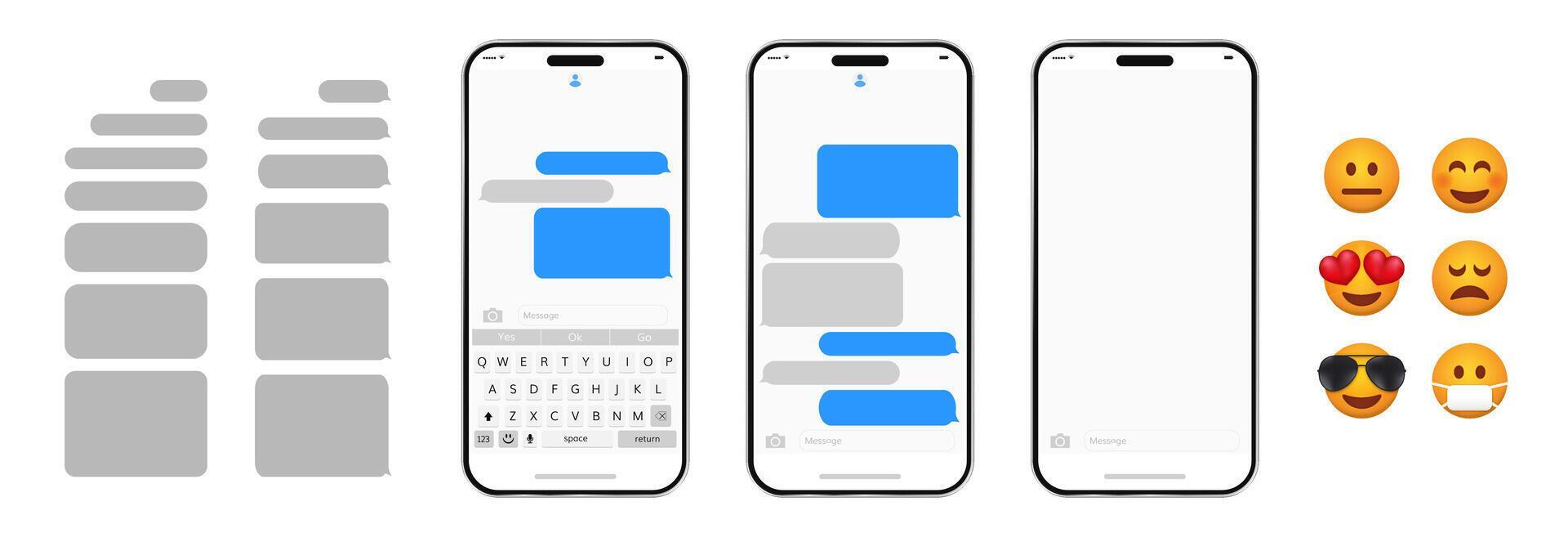 Iphone Message Bubble Vector Art, Icons, and Graphics for Free Download