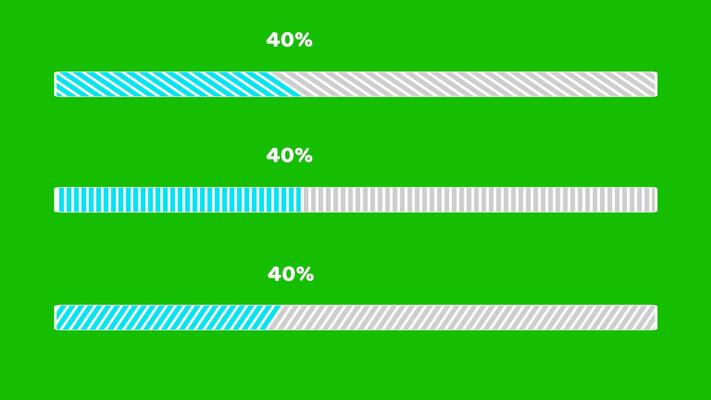 Progress Bar Green Screen Stock Video Footage for Free Download