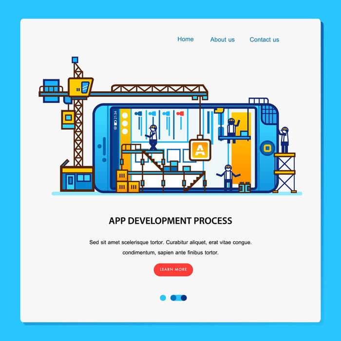 Hybrid App Development Vector Art, Icons, and Graphics for Free Download