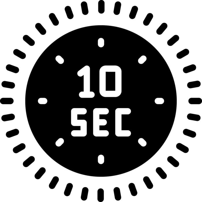 10 Seconds Countdown Vector Art, Icons, and Graphics for Free Download
