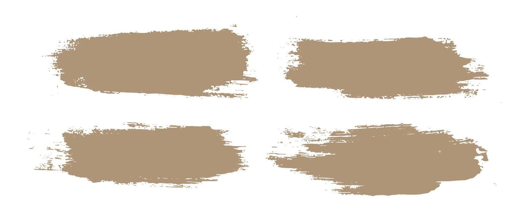 Brown Brush Stroke Vector Art, Icons, and Graphics for Free Download