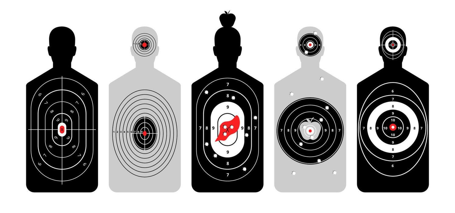 Shooting Target Vector Art, Icons, and Graphics for Free Download