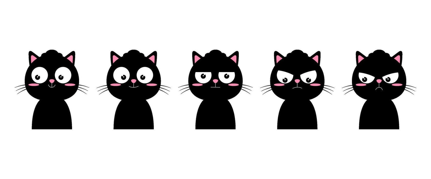 Cat Emotions Vector Art, Icons, and Graphics for Free Download