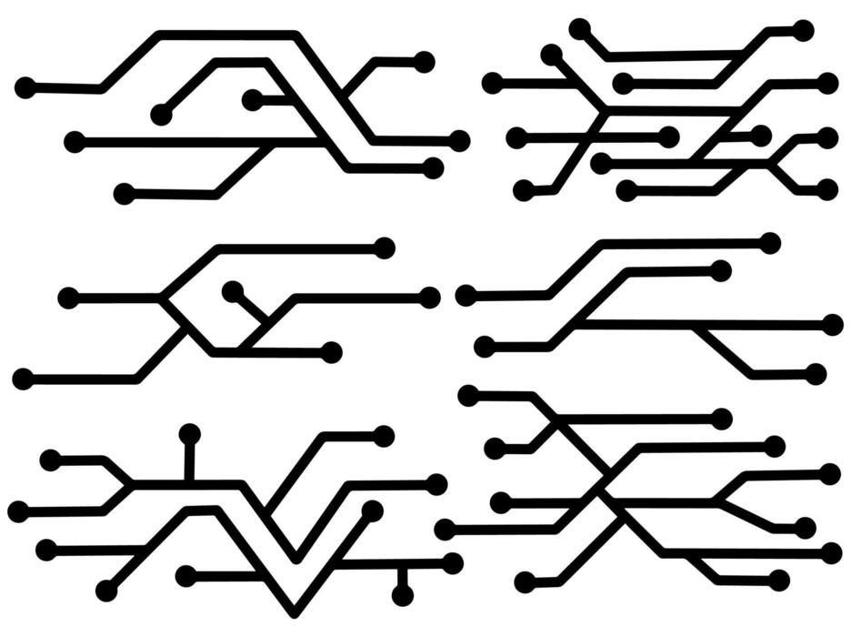 Pcb Line Vector Art, Icons, and Graphics for Free Download