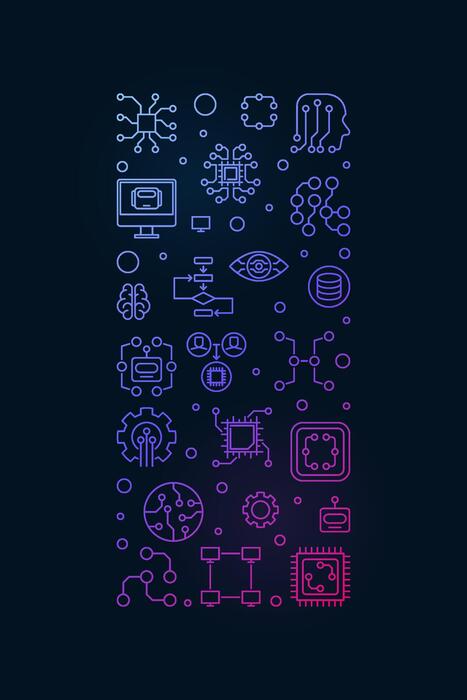 Cyber Pattern Vector Art, Icons, and Graphics for Free Download