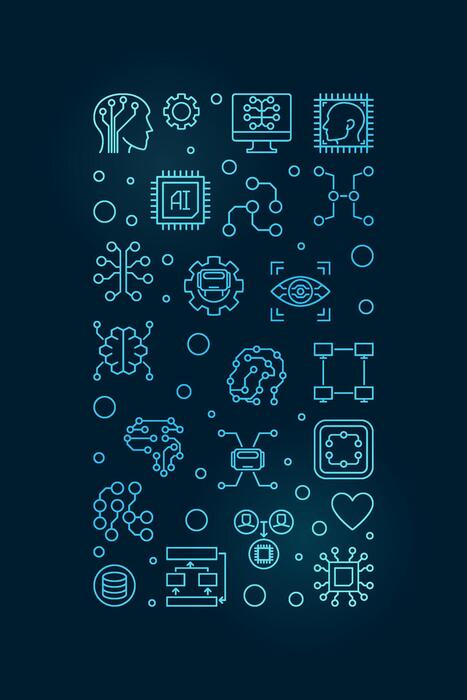 Machine Learning Background Vector Art, Icons, and Graphics for Free ...