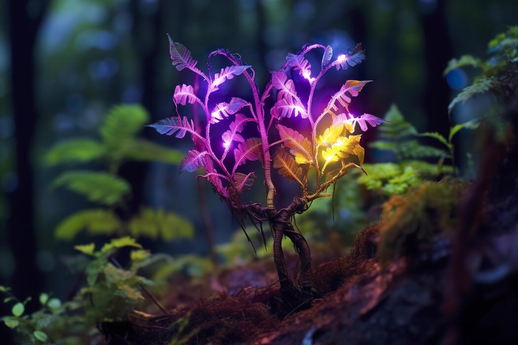 Glowing Plant Stock Photos, Images and Backgrounds for Free Download
