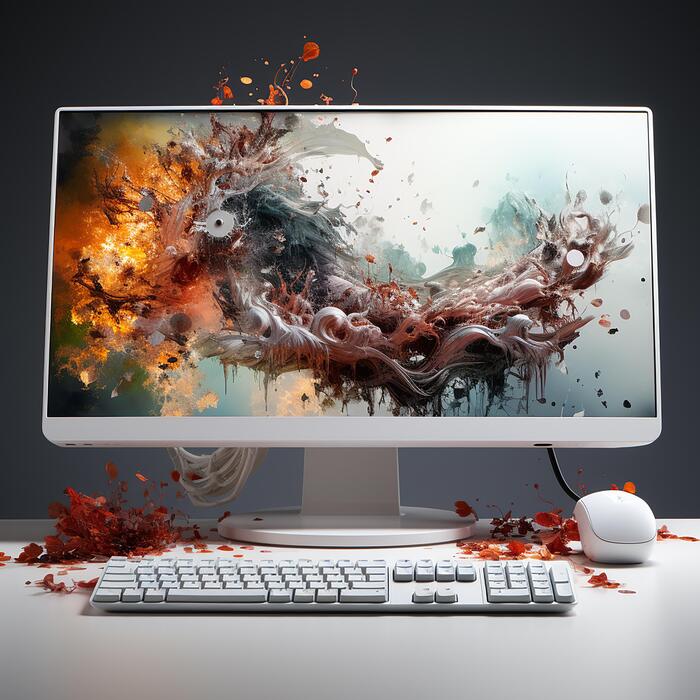 Desktop Computer Stock Photos, Images and Backgrounds for Free Download