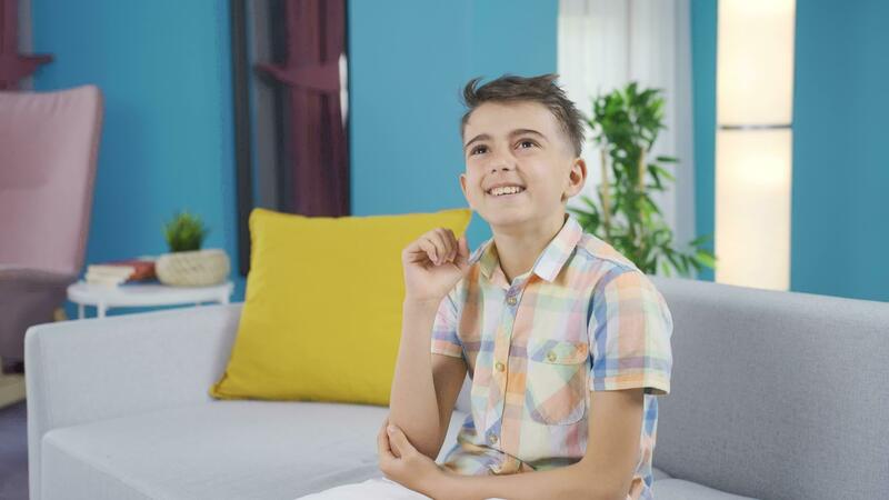 Thoughtful young boy. 32508378 Stock Video at Vecteezy Thoughtful young boy. 32508378 Stock Video at Vecteezy