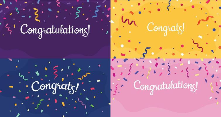 Congratulations Vector Art Icons And Graphics For Free Download