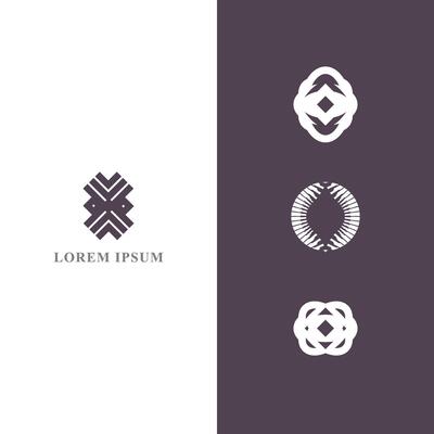 Geometric Pattern Logo Vector Art, Icons, and Graphics for Free Download