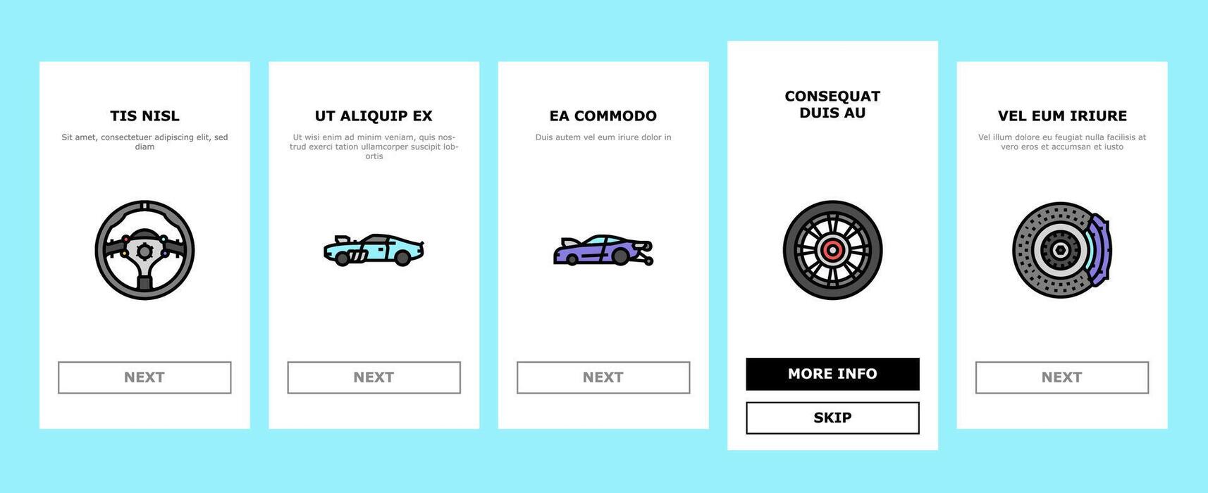Car Game Ui Vector Art Icons And Graphics For Free Download