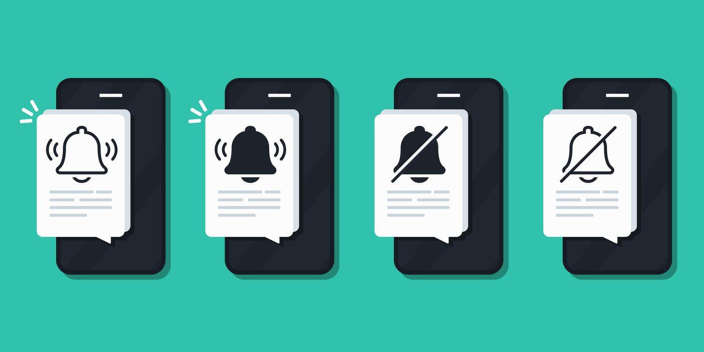 Phone Notification Vector Art, Icons, and Graphics for Free Download
