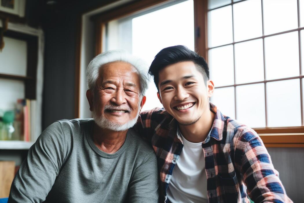 Asian Father And Son Stock Photos, Images and Backgrounds for Free Download