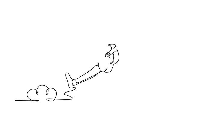 Line Drawing Animation Stock Video Footage for Free Download