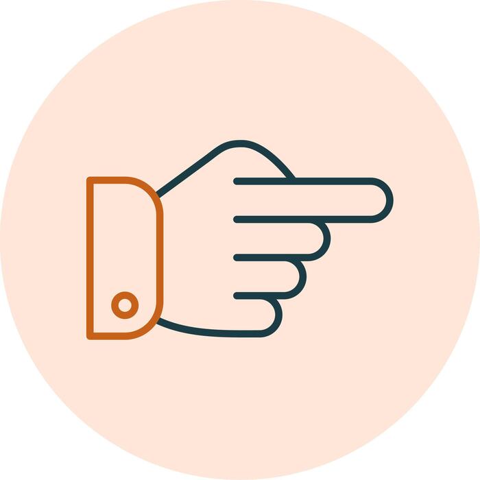 Finger Point Icon Vector Art, Icons, and Graphics for Free Download