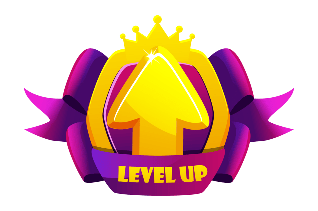 Level Up Icon PNGs for Free Download