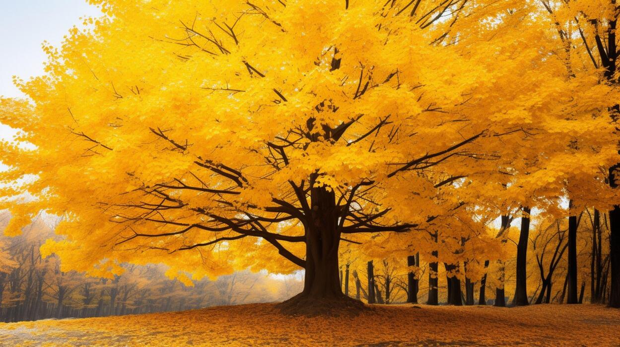 Yellow Tree Stock Photos, Images and Backgrounds for Free Download