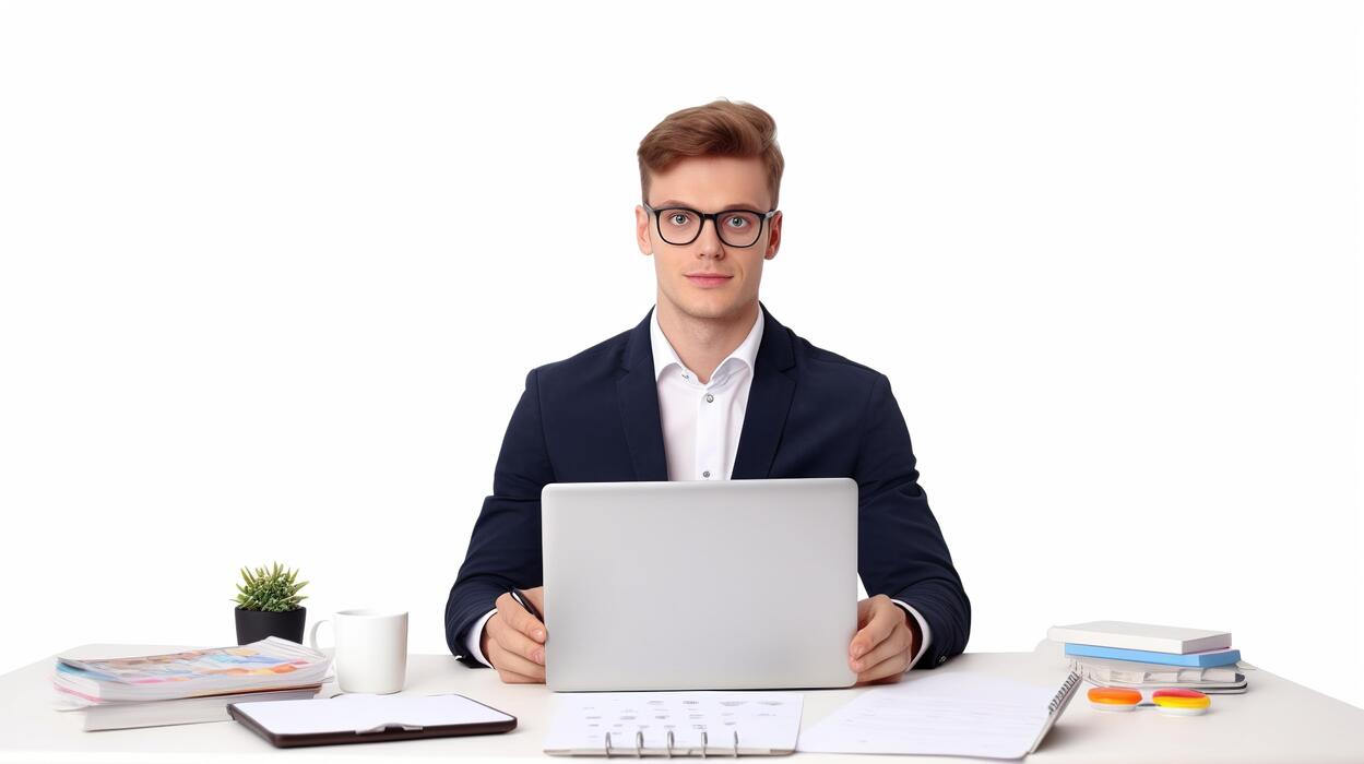 Man With Laptop Stock Photos, Images and Backgrounds for Free Download