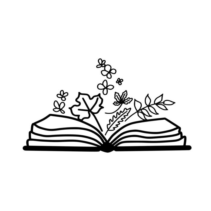 Open Book Flowers Vector Art, Icons, and Graphics for Free Download