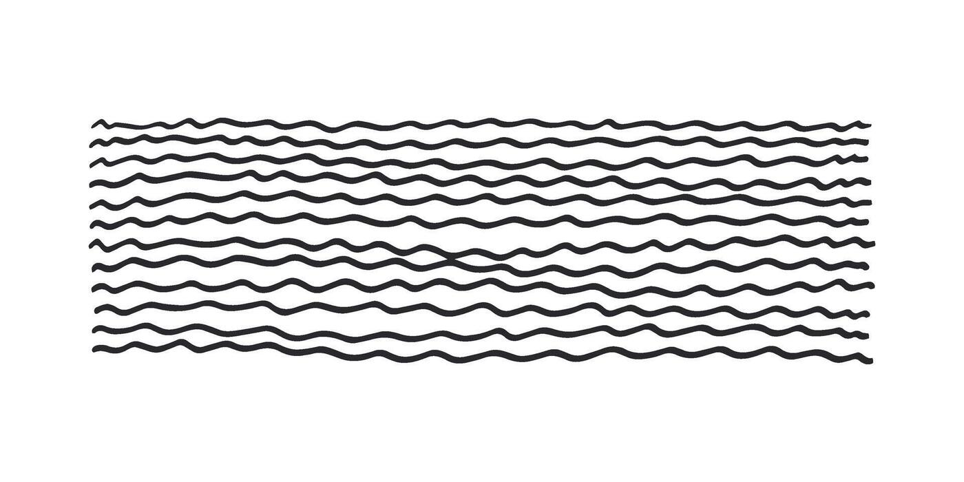 Hand Drawn Wavy Lines Vector Art, Icons, and Graphics for Free Download