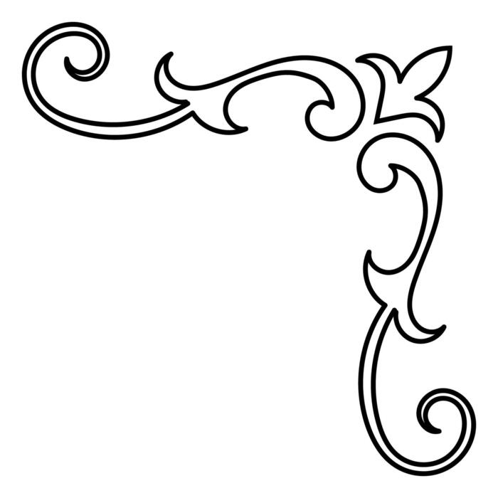 Page 2 | Decorative Corner Scroll Vector Art, Icons, and Graphics for ...