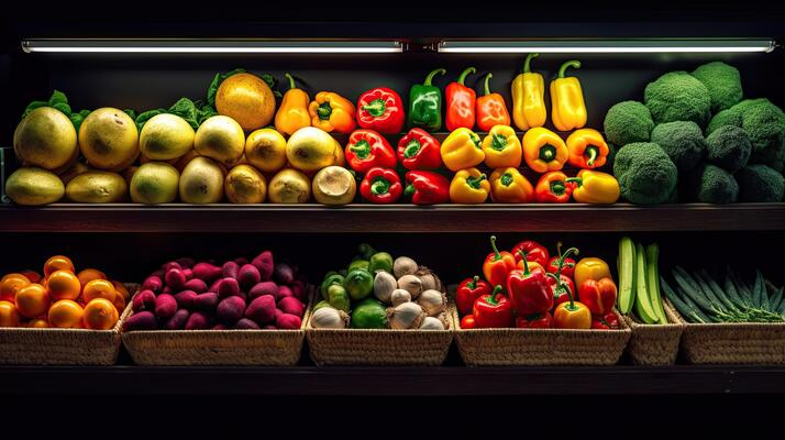 Vegetables Shelf Stock Photos, Images and Backgrounds for Free Download
