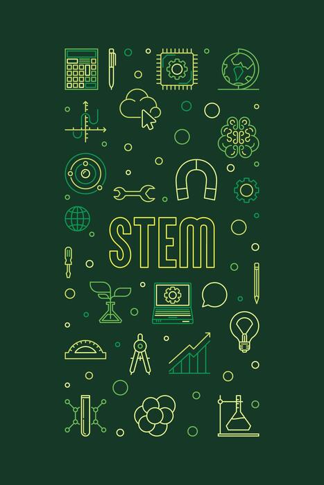 Stem Poster Vector Art, Icons, and Graphics for Free Download