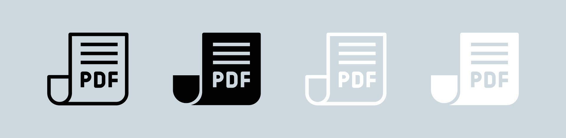 Pdf Icon Vector Art, Icons, and Graphics for Free Download