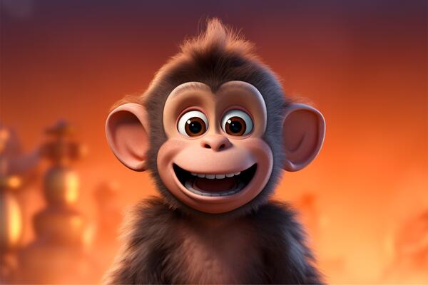 Monkey pictures cartoon store