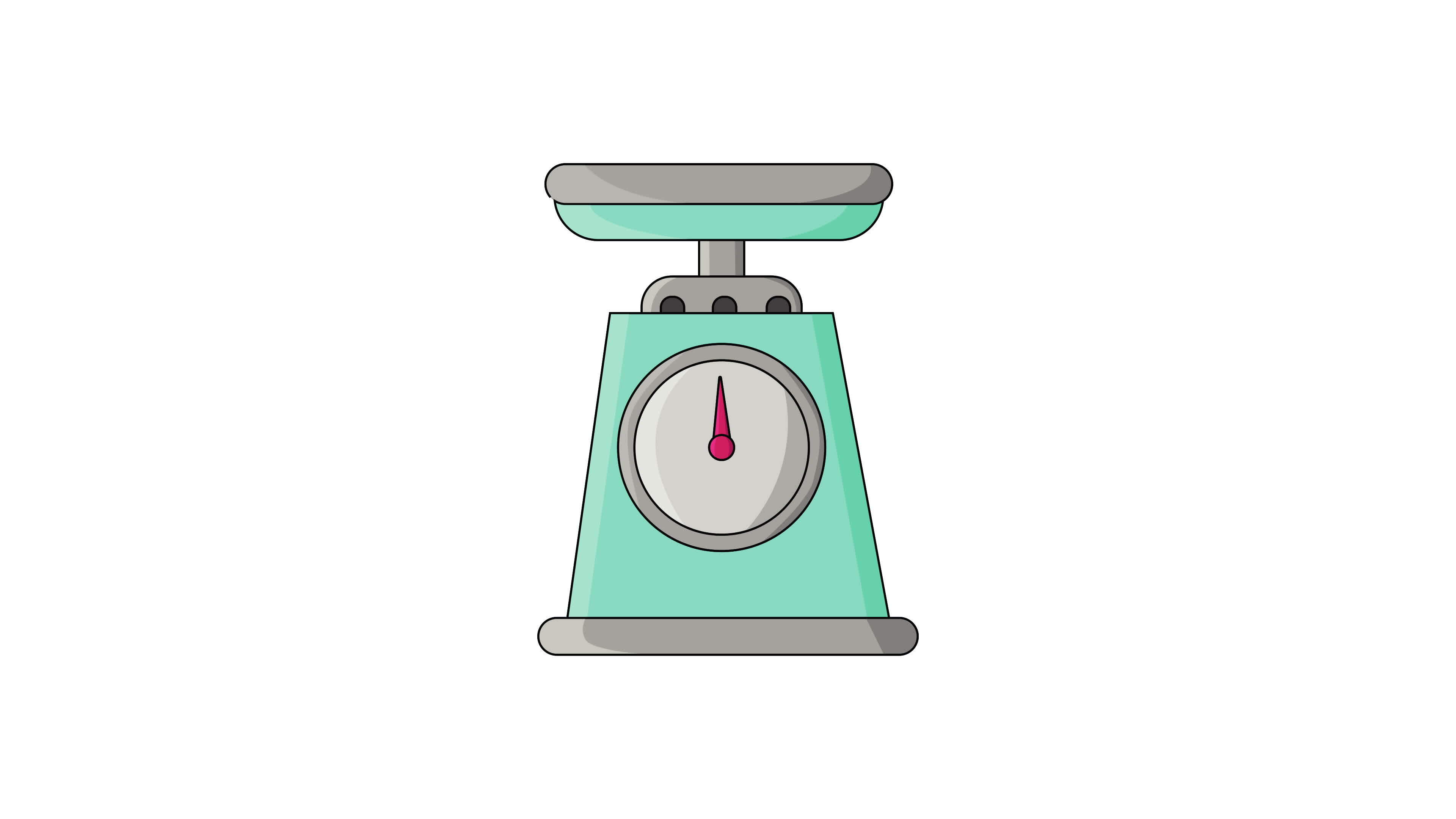 Animated Weighing Scale