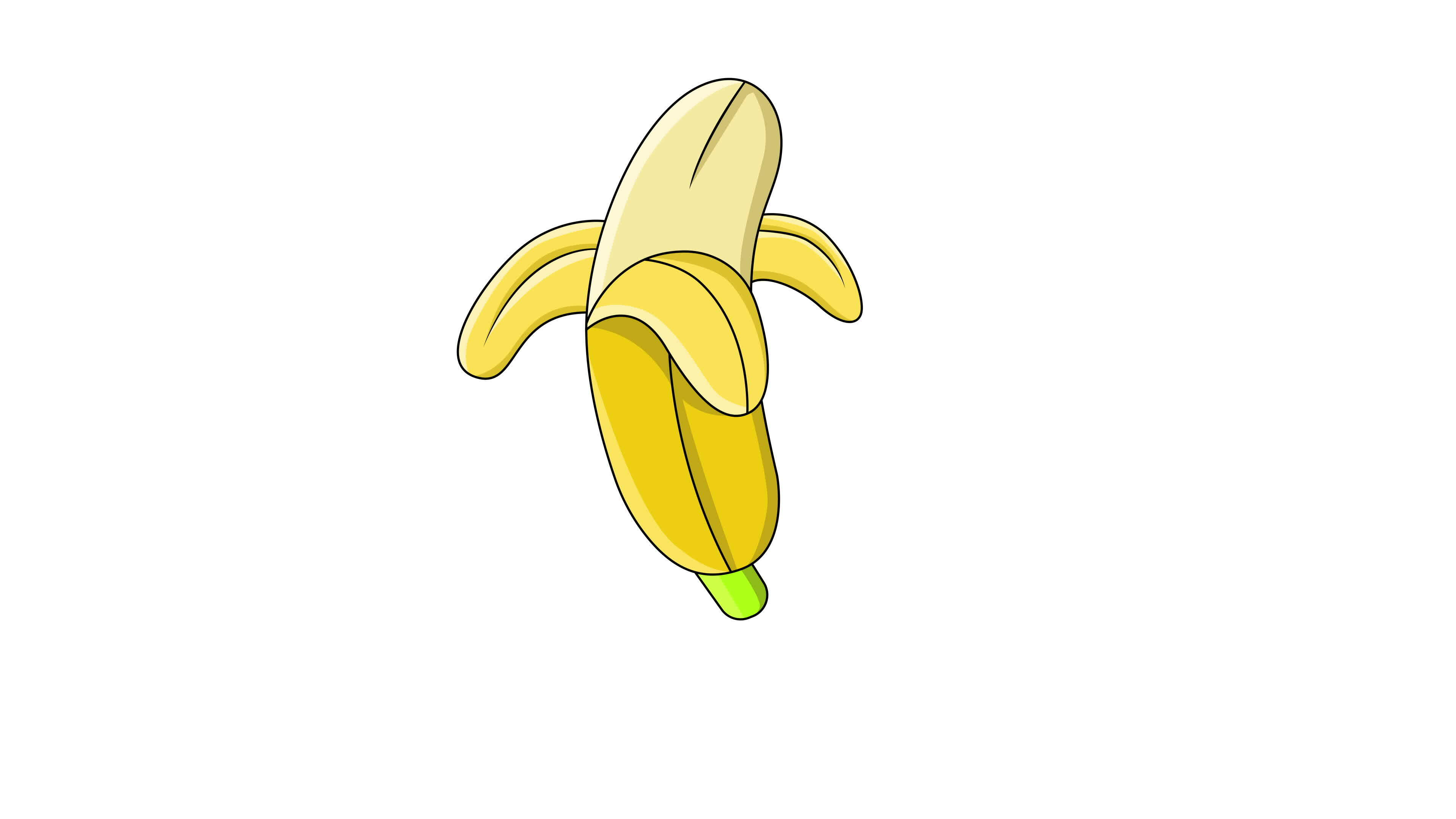 Animated Video Of A Moving Banana Icon 33129900 Stock Video At Vecteezy