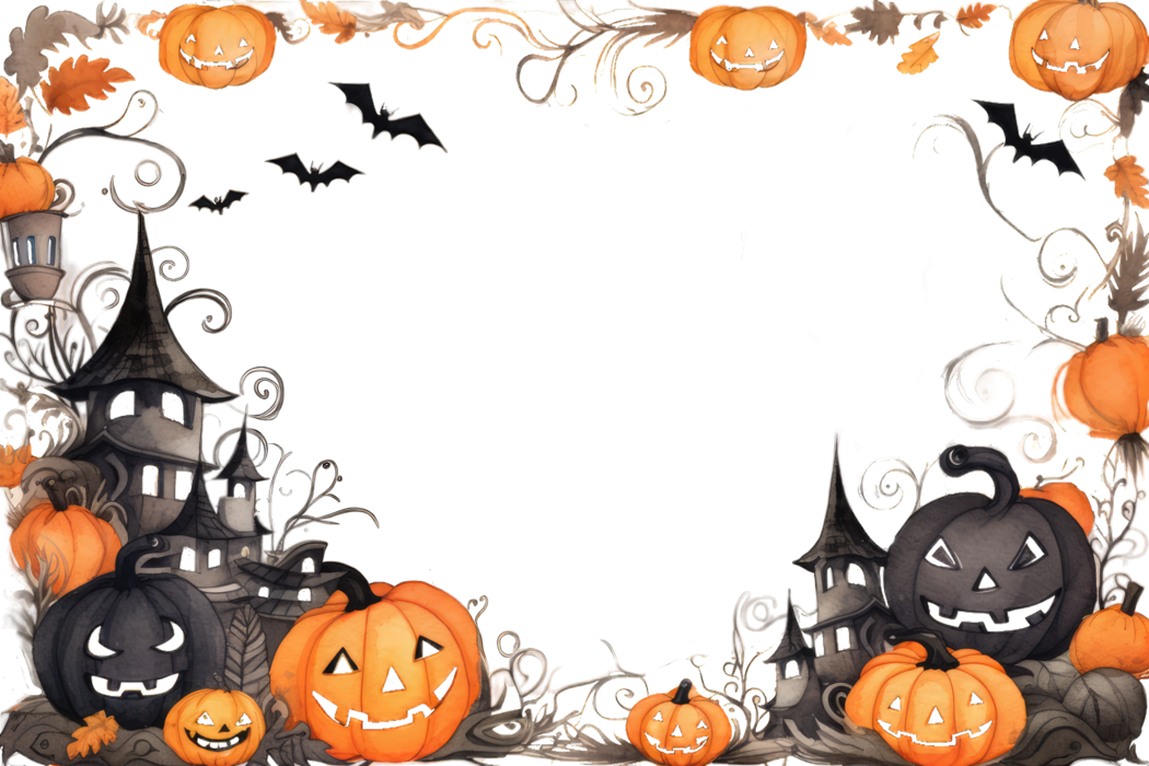 Halloween Frame PNGs for Free Download