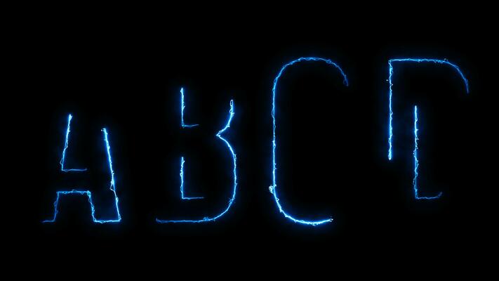 Alphabet Animation Stock Video Footage for Free Download