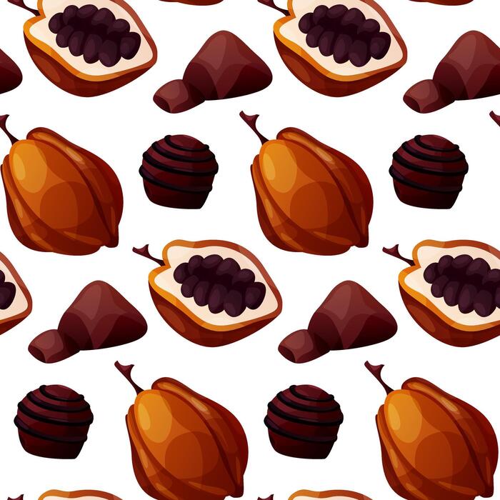 Cocoa Pattern Vector Art, Icons, and Graphics for Free Download