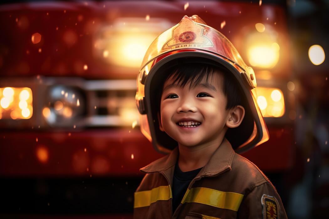 Cute Firefighter Stock Photos, Images and Backgrounds for Free Download