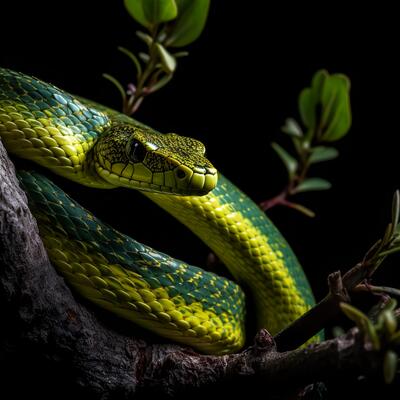 Snake On Tree Stock Photos, Images and Backgrounds for Free Download