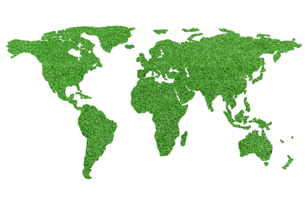 Earth Map Flat Png