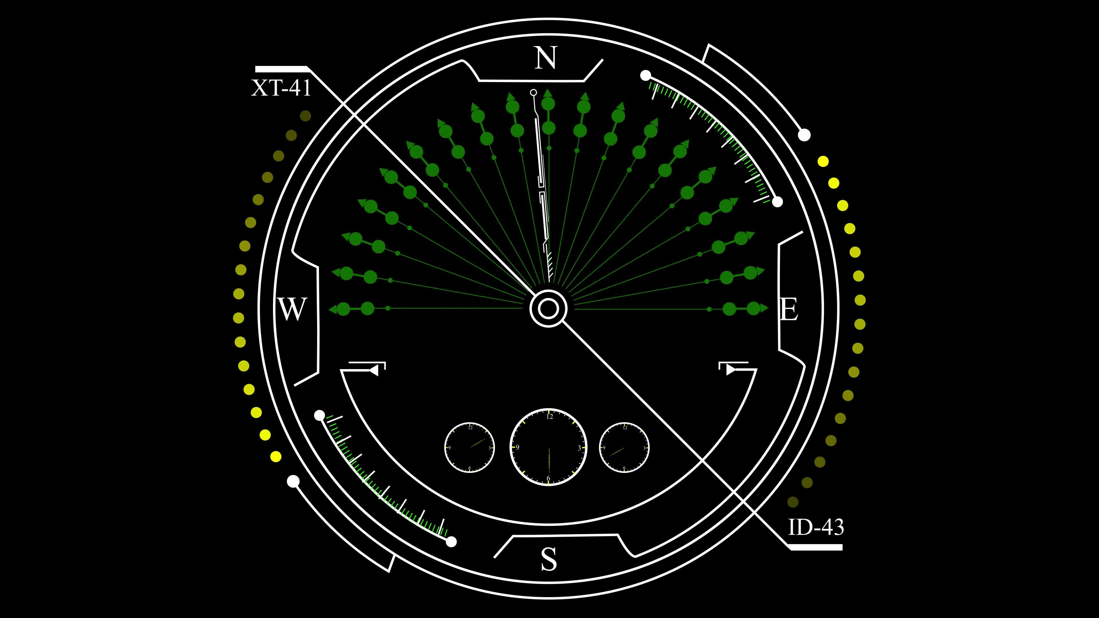 Compass Hud Animation Elements 33299696 Stock Video At Vecteezy