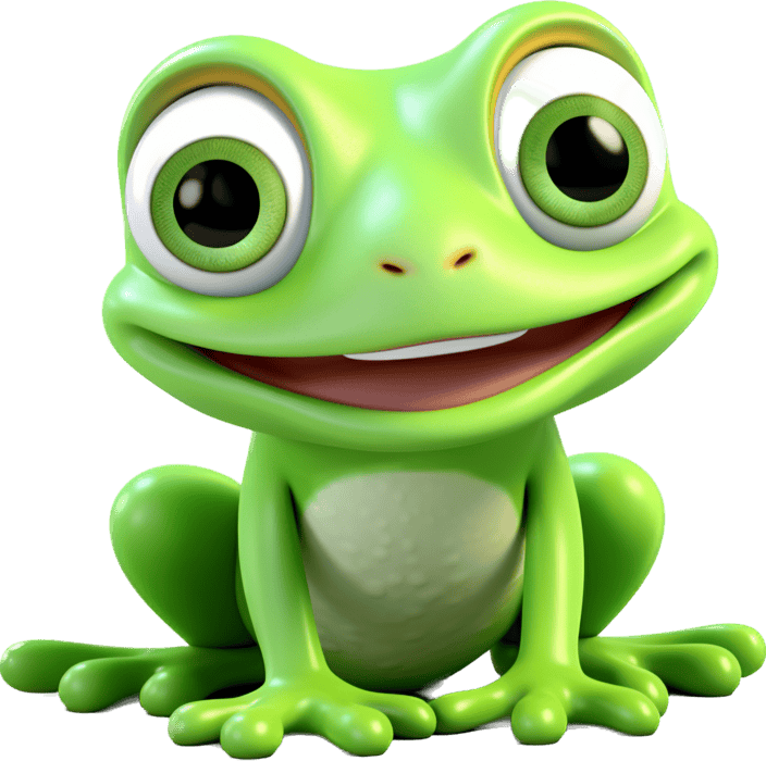 Rana PNG para descargar gratis