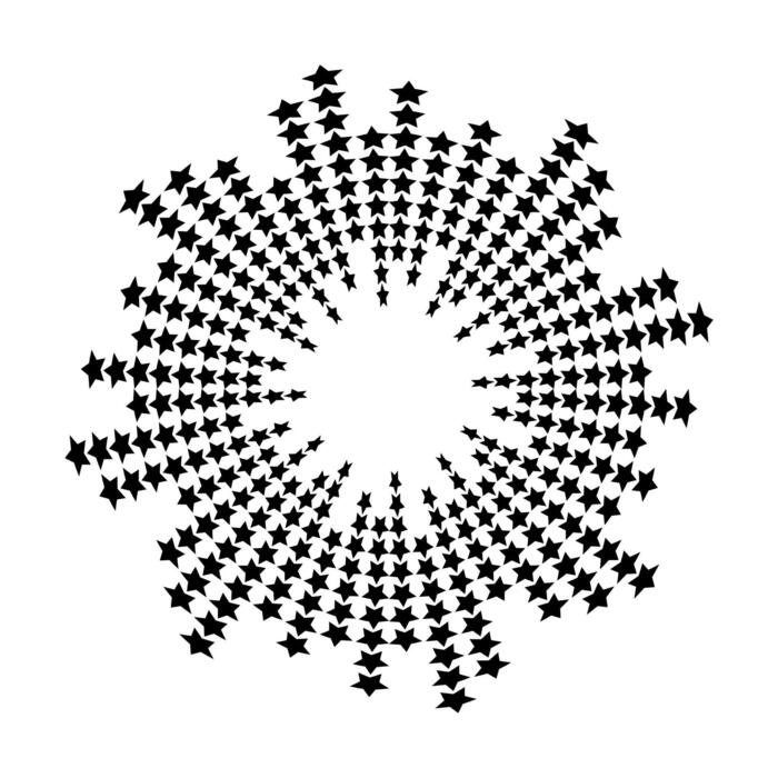 Star Circle Pattern Vector Art, Icons, and Graphics for Free Download