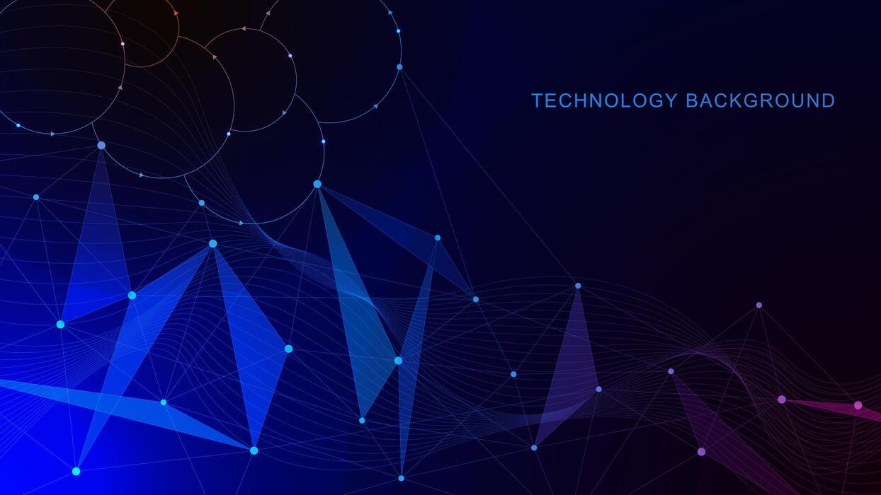 Technology Network Background Vector Art Icons And Graphics For Free