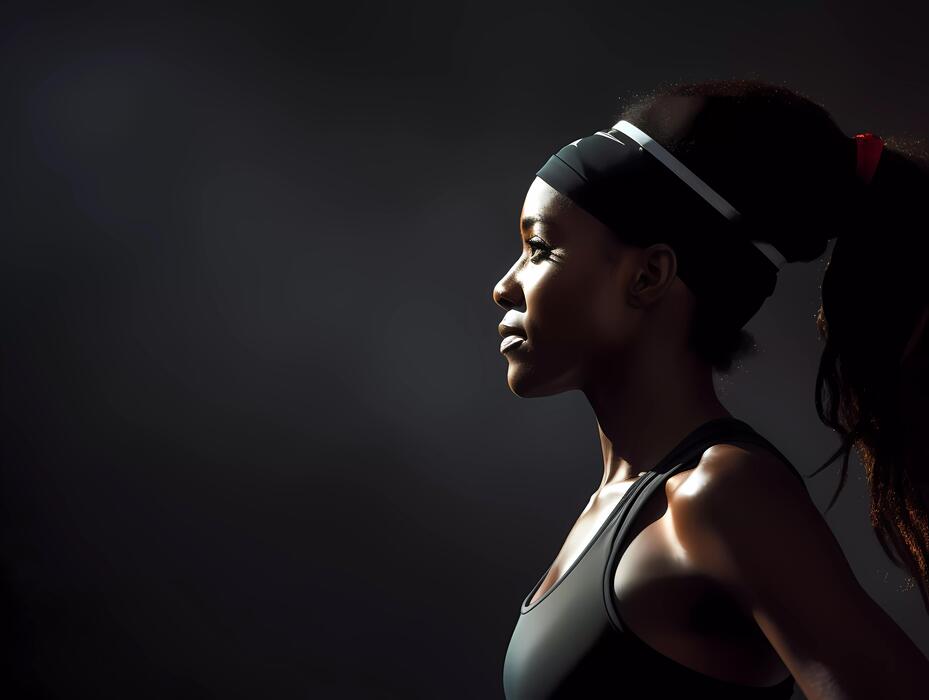 Female Athlete Silhouette Stock Photos, Images and Backgrounds for Free ...