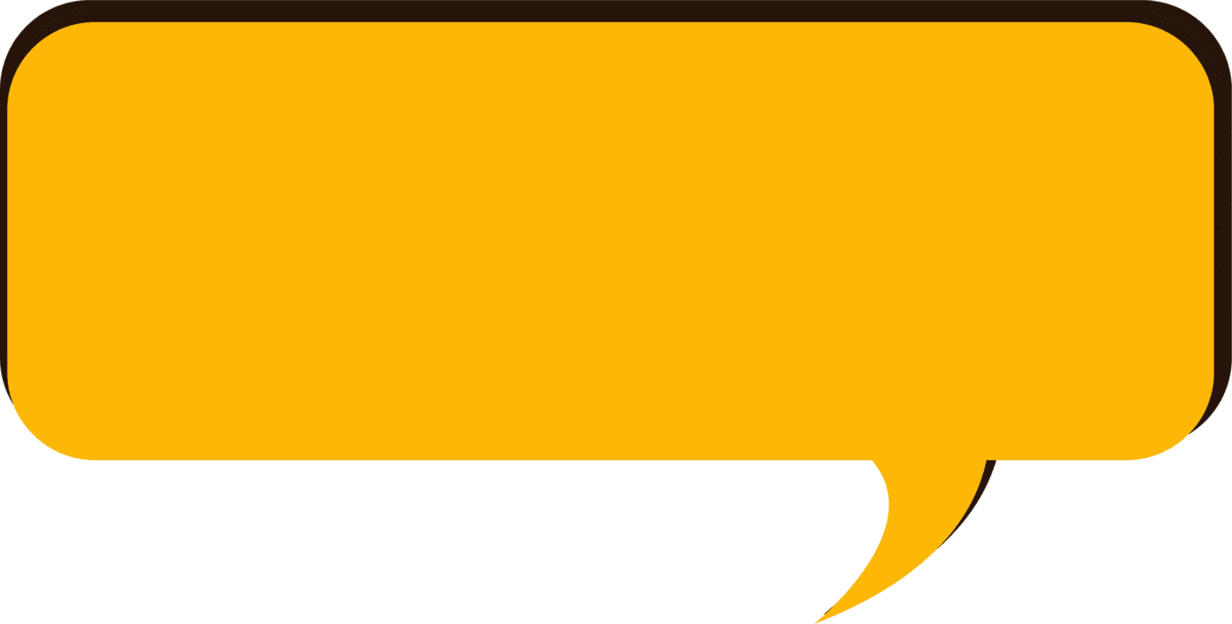 Yellow Text Bubble PNGs for Free Download