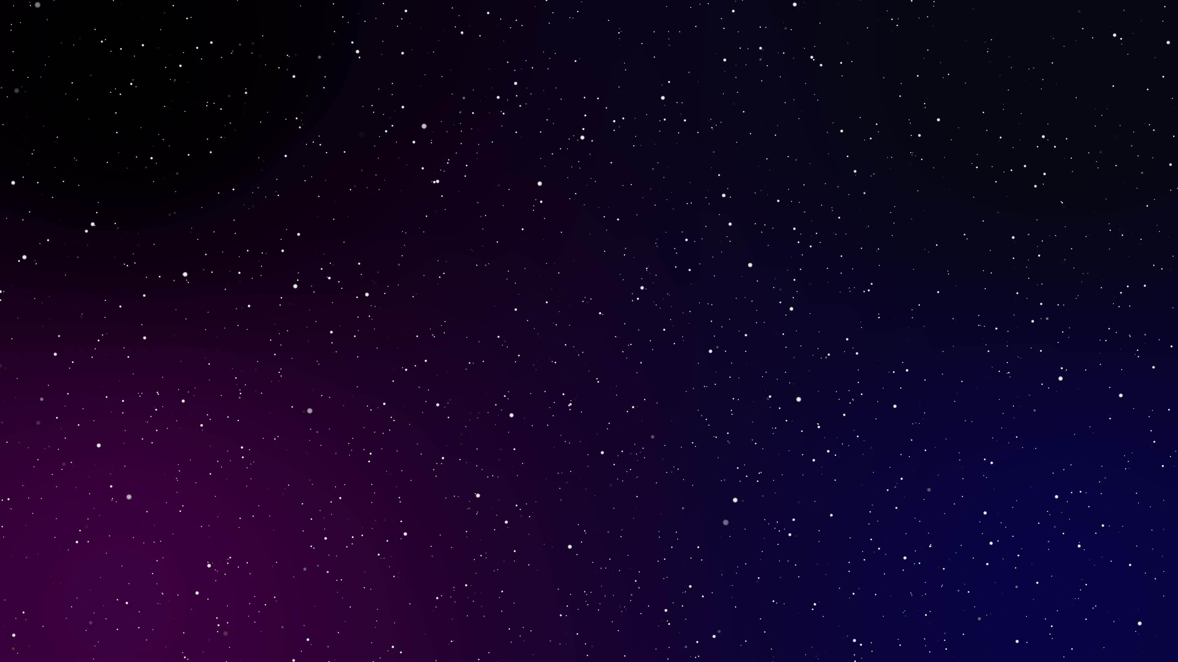 Animated Particle Background Isolated On Blackground Sparkle Rain Star Dust Video Footage