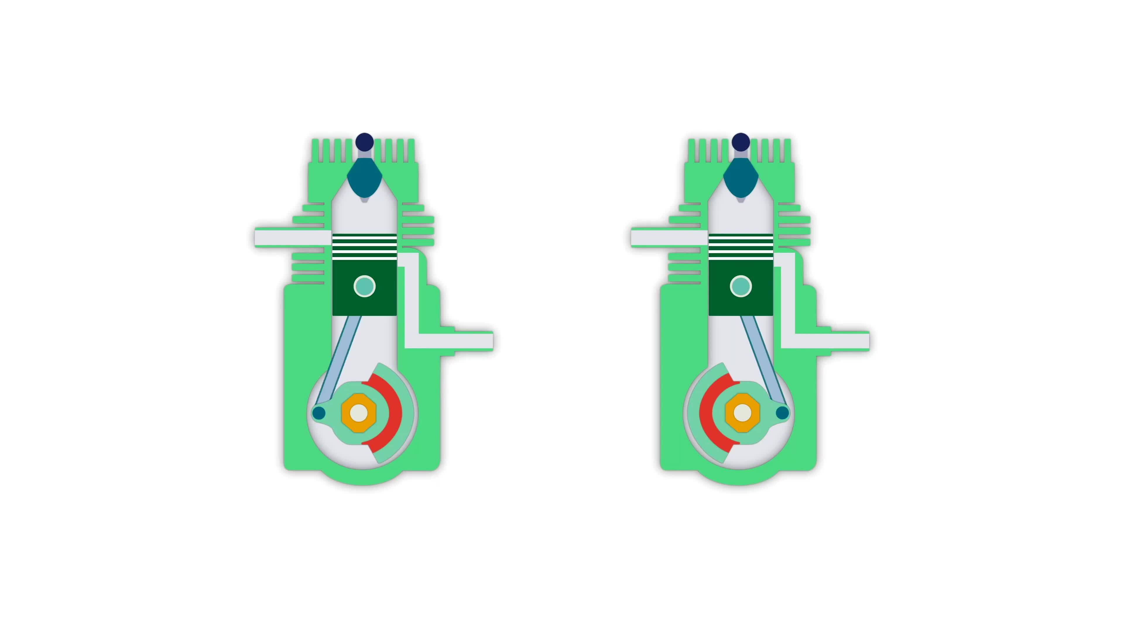 two stroke cycle internal combustion engine, Two-stroke engine ...