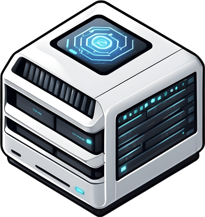 Isometric Server PNGs for Free Download